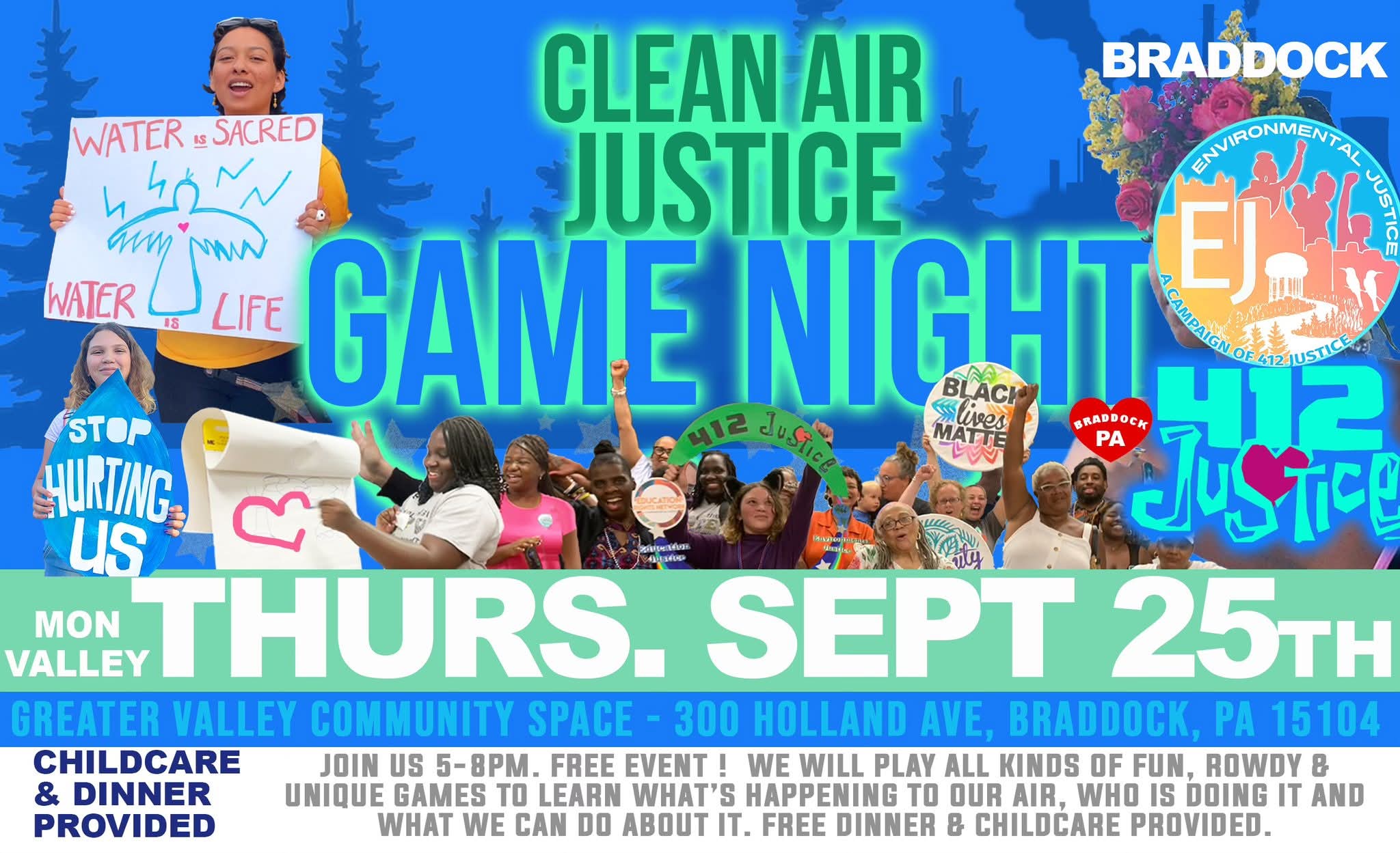 Clean Air Justice Game Night - Breathe Project
